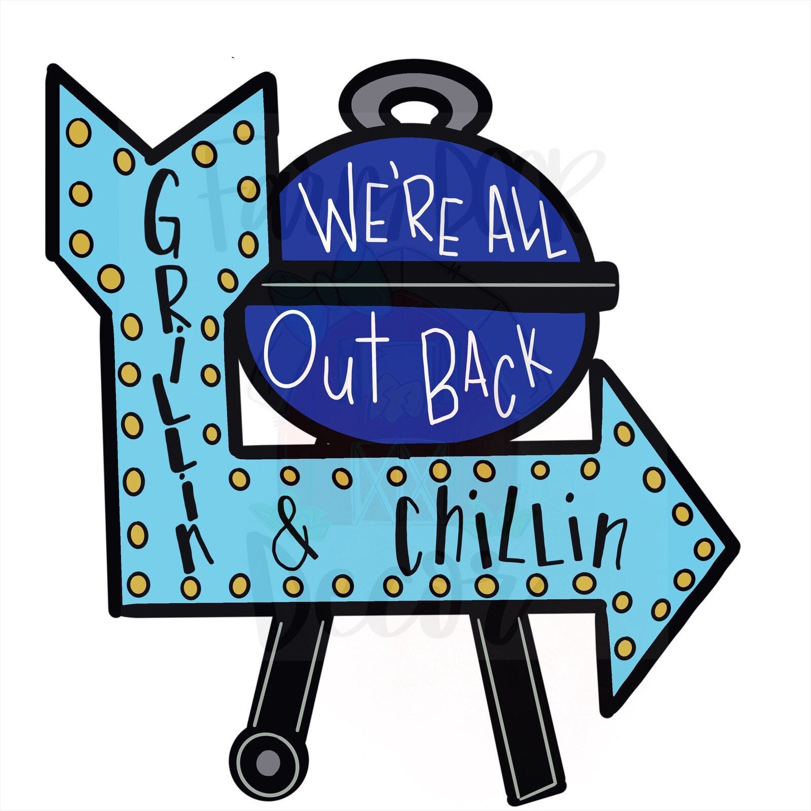 Template- grill, back porch, bbq sign, pool sign – Farm Door Decor